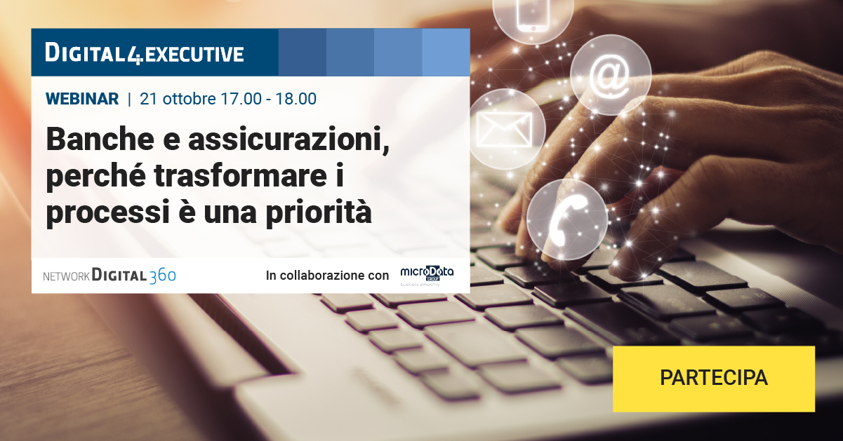 Webinar - Banche e assicurazioni, perché trasformare processi è una ...